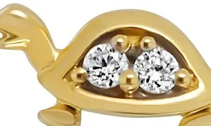 Bony Levy Icon Diamond Turtle Stud Earrings
