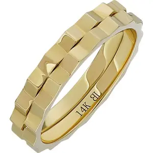 Bony Levy 14k Gold Stackable Band Ring - 14k Yellow Gold