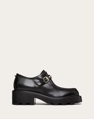 VALENTINO GARAVANI size 42 ROCKSTUD monkstrap shoe Valentino Garavani Rockstud monk straps - Black|LY2S0844VTR0NO main image 4