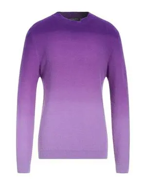 DANIELE FIESOLI Sweater In Merino Wool, Polyamide, And Cashmere - Purple