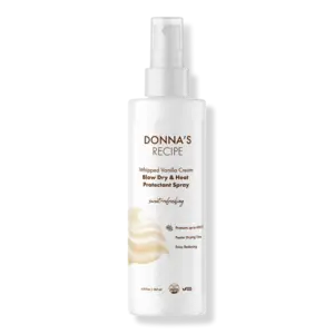 DONNA'S RECIPE Whipped Vanilla Cream Blow Dry & Heat Protectant Spray - One-color
