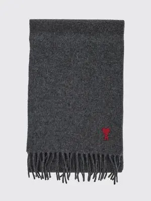 Ami Scarf Men Grey