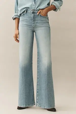 7 For All Mankind Jo Ultra High-rise Wide-leg Jeans