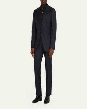 Bergdorf Goodman Calf Leather Oxfords