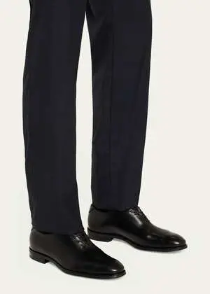 Bergdorf Goodman Calf Leather Oxfords
