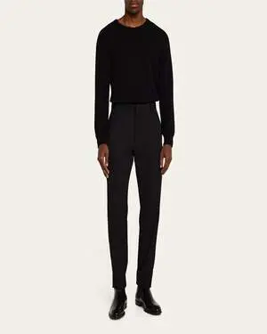Bergdorf Goodman Calf Leather Chelsea Boots