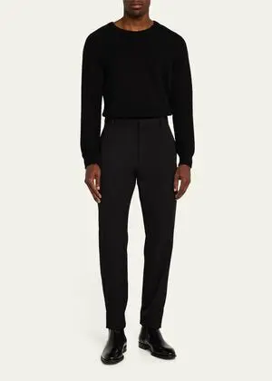 Bergdorf Goodman Calf Leather Chelsea Boots
