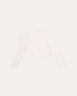 Still Here Layered Cotton Tee
