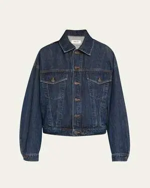 Agolde Dalton Denim Balloon Jacket - Pendulum | Editorialist