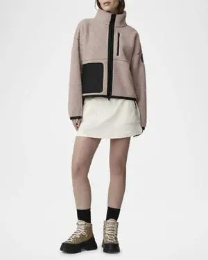 Canada Goose Simcoe Fleece Zip Jacket - Lucent Rose