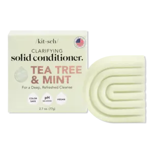KITSCH Tea Tree & Mint Clarifying Solid Conditioner Bar - One-color