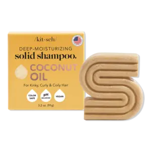 KITSCH Coconut Oil Deep-moisturizing Solid Shampoo Bar - One-color