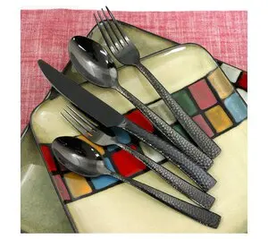 Gibson Elite Stonehenge 20 Piece Flatware Set
