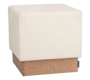 SEVILLE CLASSICS Seville Vineyard Collection Cork Cube Storage O Ttoman - One-color