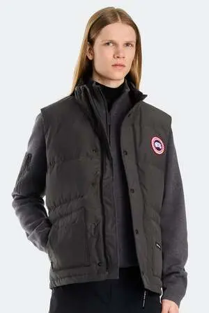 Canada Goose Logo Vests For Men