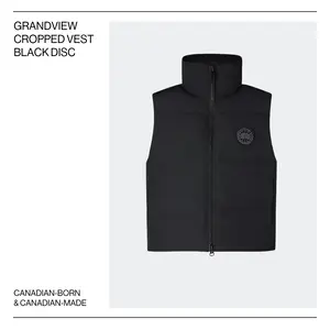 Canada Goose Grandview Vest Label - Black