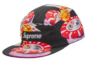 Supreme Casino Camp Cap - Black