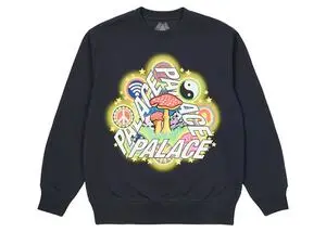 PALACE Crewneck - Navy Blue