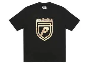 PALACE X Aesthetics Logo T-shirt - Black