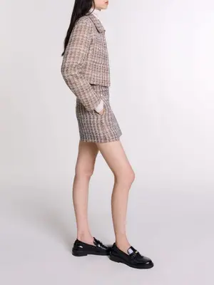 Maje Cotton Tweed Jacket