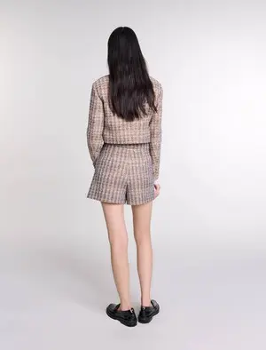 Maje Cotton Tweed Jacket