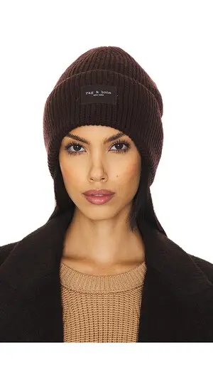Rag & Bone Blake Beanie Chocolate