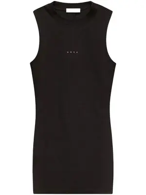 AREA Handprint Mini Dress