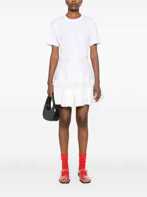 Play Comme Des Garcon Signature Heart-patch T-shirt - White
