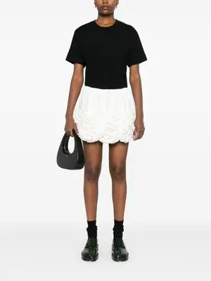 Play Comme Des Garcon Signature Heart-patch T-shirt - Black