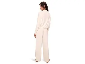 Eberjey Cozy Time Mockneck Pullover - Bone