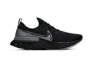 Nike React Infinity Running Sneakers - Black/metallic Silver