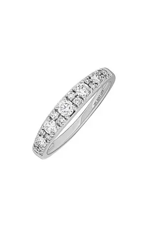 Bony Levy Mika Diamond Stack Ring - 18k White Gold