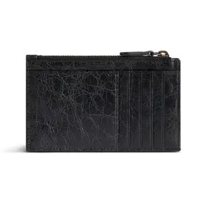 Balenciaga Le City Long Coin And Card Holder - Black