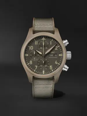 IWC SCHAFFHAUSEN Pilot's Watch Top Gun Mojave Desert Automatic Chronograph 41.9mm - Brown