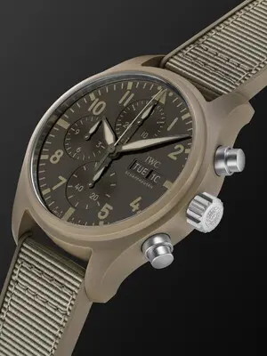 IWC SCHAFFHAUSEN Pilot's Watch Automatic Chronograph - Green