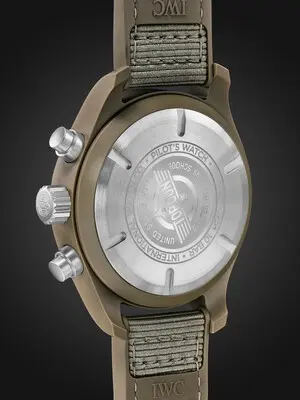 IWC SCHAFFHAUSEN Pilot's Watch Automatic Chronograph - Green