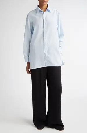 SETCHU Origami Side Slit Shirt