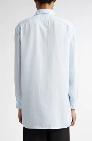 SETCHU Origami Side Slit Shirt