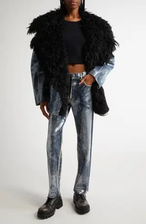 DIESEL® D-ark Sequin Bootcut Jeans