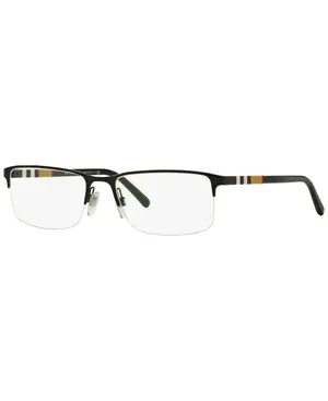 Burberry Rectangle Half Rim Eyeglasses