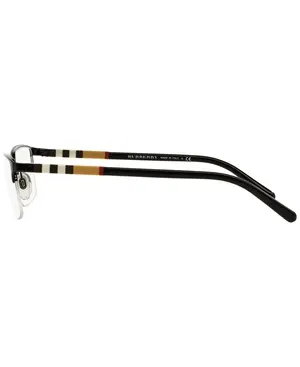 Burberry Rectangle Half Rim Eyeglasses