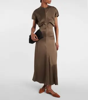 TOTEME T-strap Suede Flats