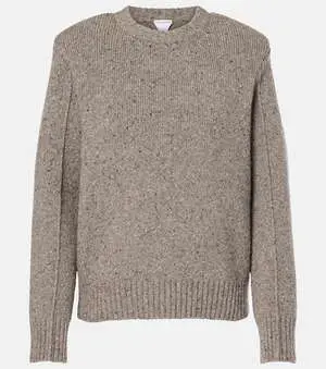 Bottega Veneta Wool-blend Sweater - Grey