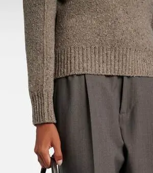 Bottega Veneta Wool-blend Sweater - Grey