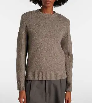 Bottega Veneta Wool-blend Sweater - Grey