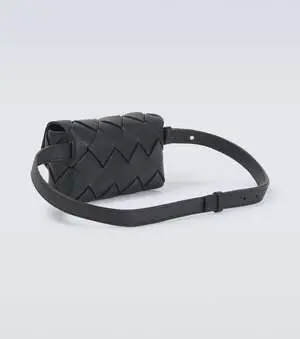 Bottega Veneta Diago Intreccio Leather Belt Bag