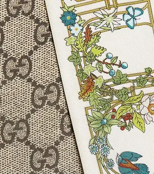 Gucci Printed Silk Twill Scarf