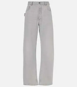Bottega Veneta Mid-rise Wide-leg Jeans