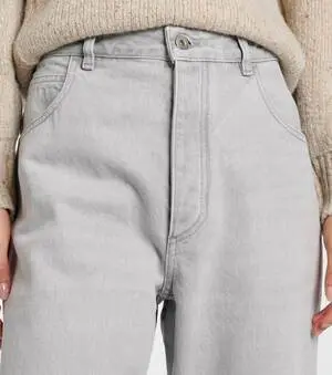 Bottega Veneta Mid-rise Wide-leg Jeans