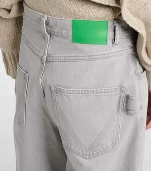 Bottega Veneta Mid-rise Wide-leg Jeans